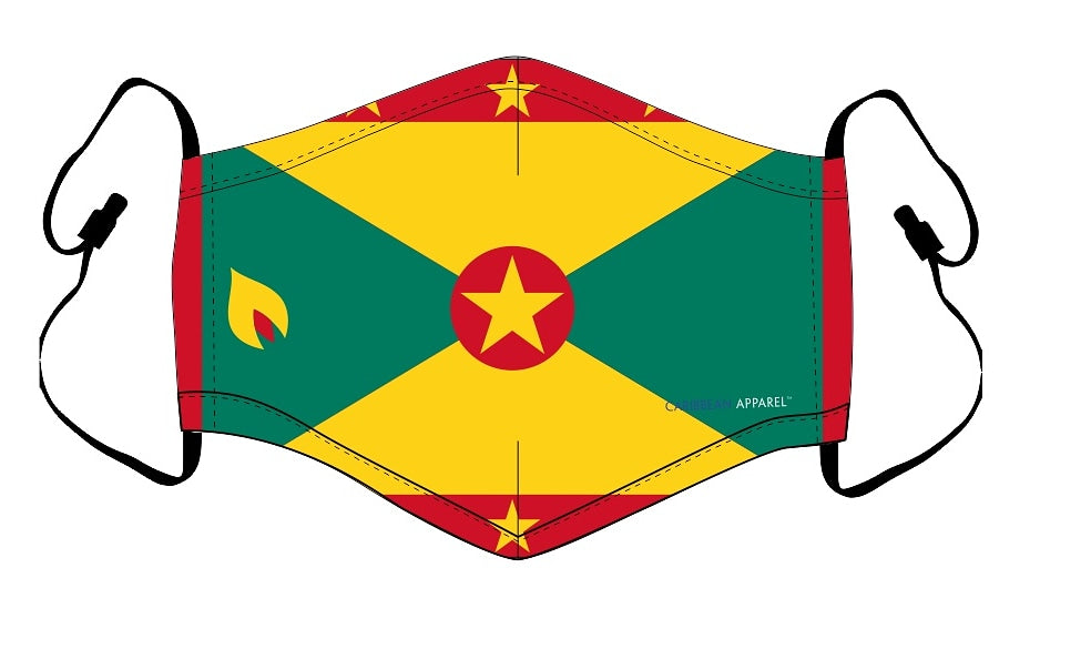 GRENADA Cloth Mask - Reusable – CARIBBEAN APPAREL™