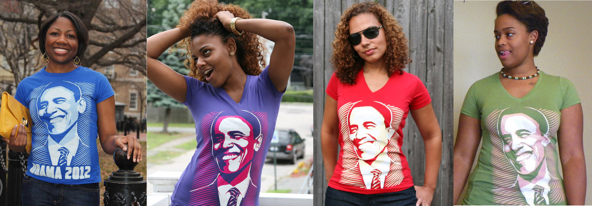 Obama 2012, Obama Fundraiser, Election 2012 tees – CARIBBEAN APPAREL™